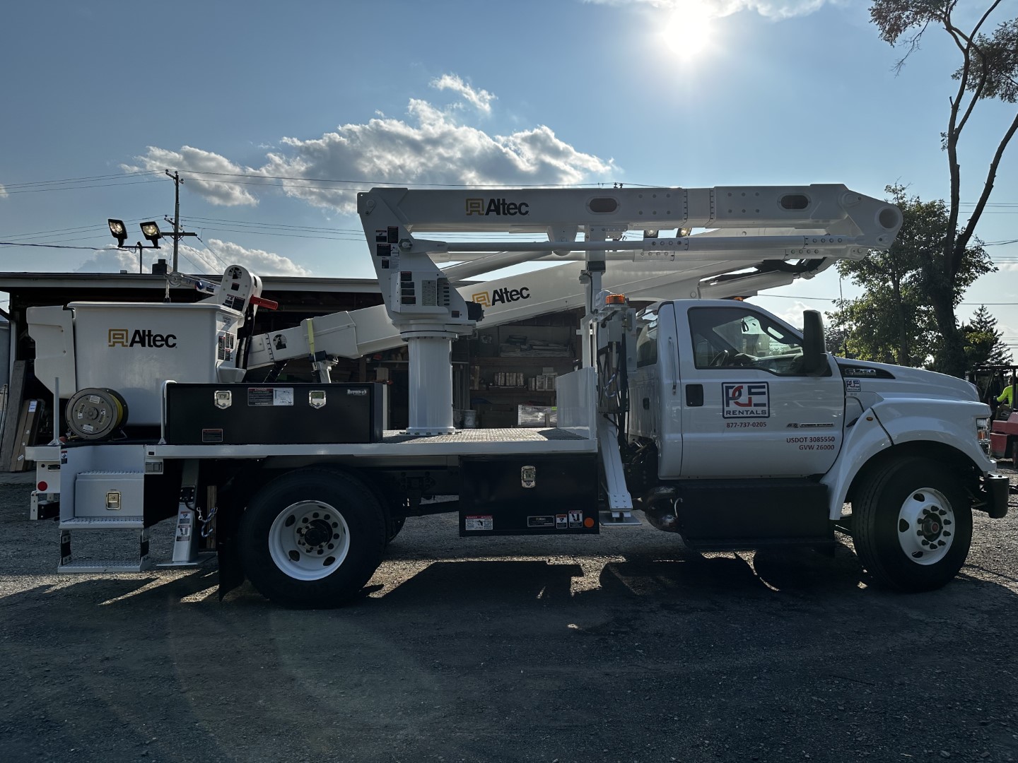 2023 Ford F750 Altec TA55 vin_12219 - PGE Rentals